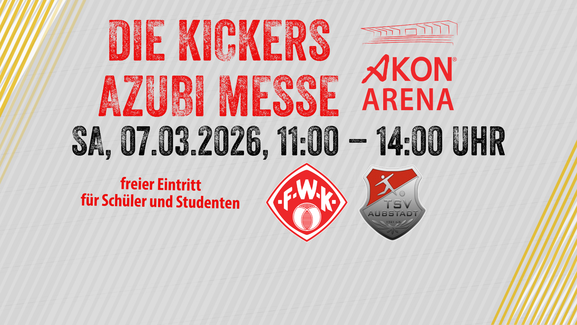 Kickers Azubi-Messe in der AKON ARENA | Würzburger Kickers